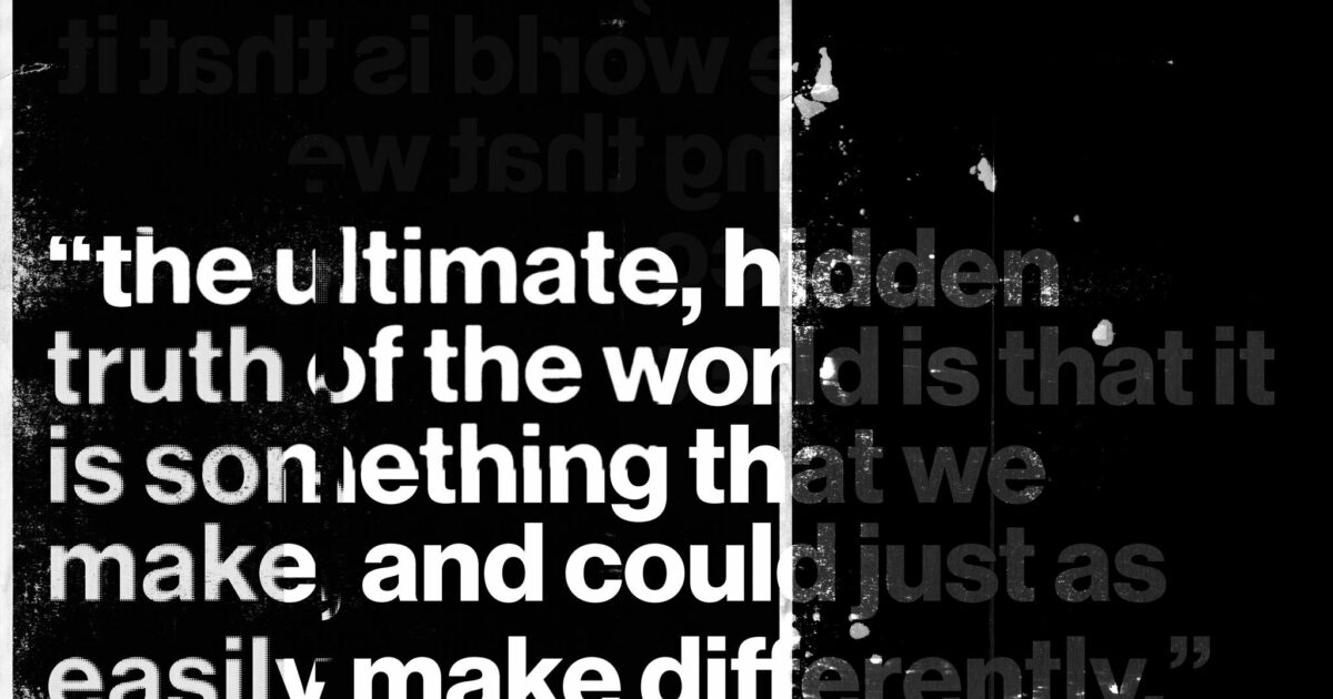 the ultimate, hidden truth | Stone Soup Syndicate